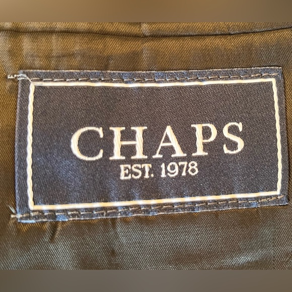 Ralph Lauren | Suits & Blazers | Chaps Ralph Lauren 2 Pc Medium Weight Gray Pinstripe Suit 44l ...